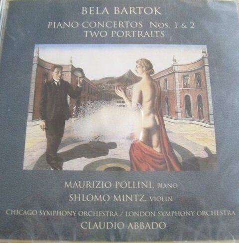 Bela Bartok, Maurizio Pollini 'Piano Concertos Nos 1 & 2 Two Portraits' CD/1979/1991/Classic/Russia