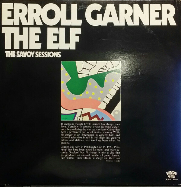 Erroll Garner 'The Elf' 2LP/1976/Jazz/US/Nm