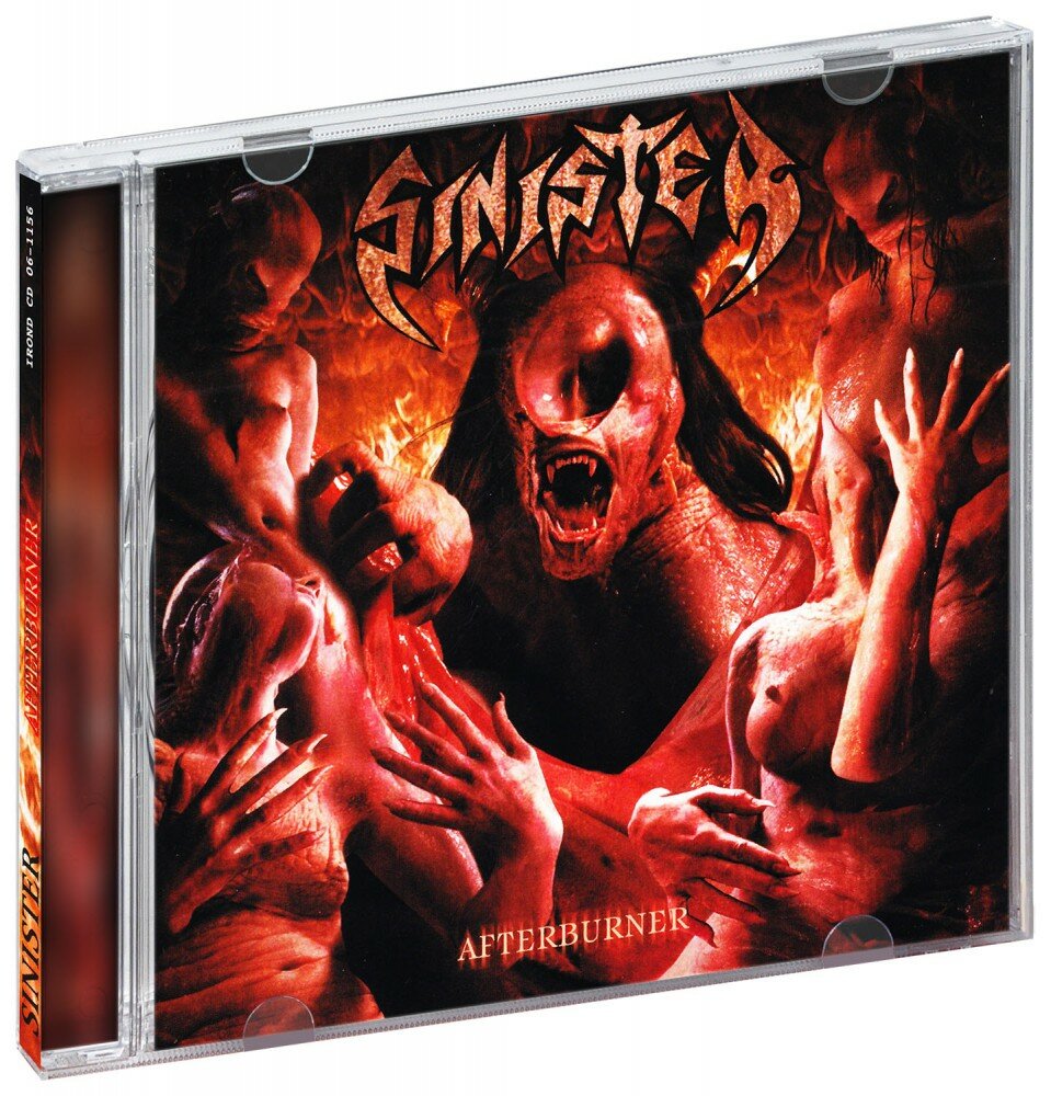 Sinister. Afterburner (CD) (СД диск, CD Box, Россия, IROND, Рок и Альтернатива)