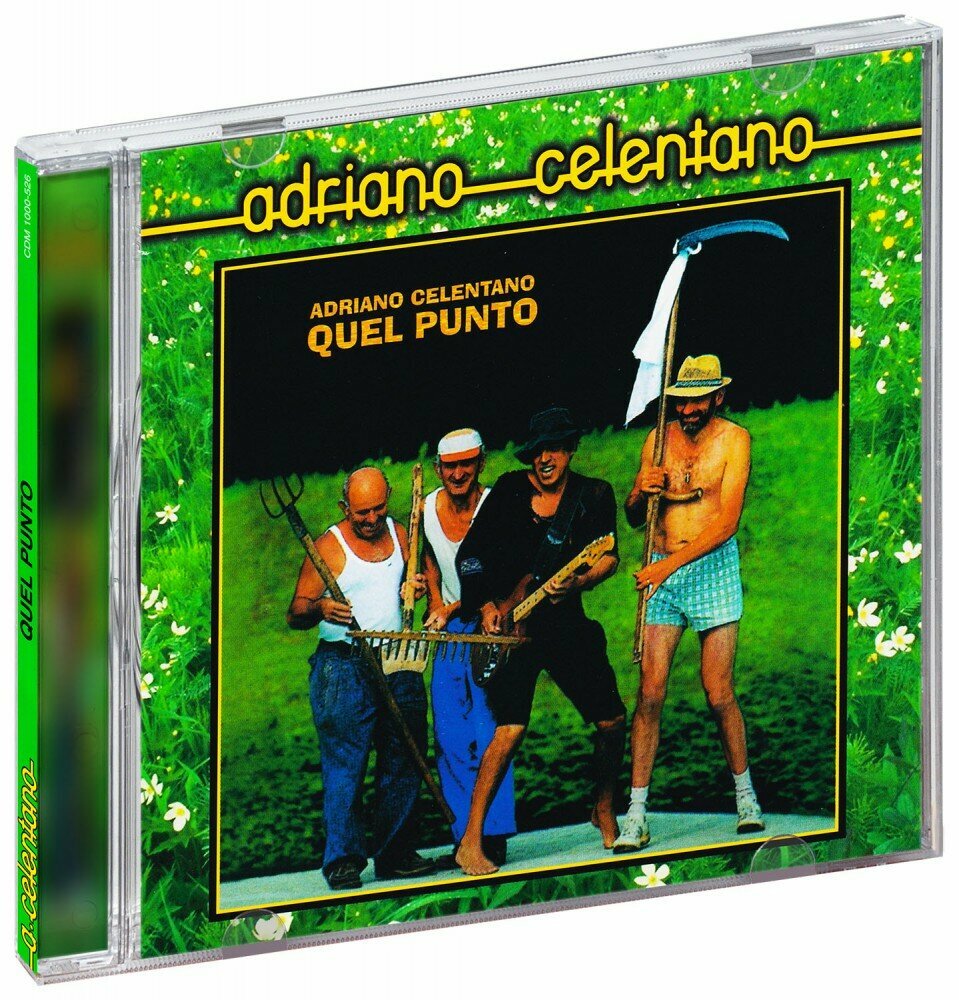 Adriano Celentano. Quel Punto (CD) (1984 год, СД диск, CD Box)
