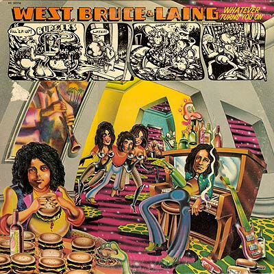 Старый винил, Columbia, WEST, BRUCE & LAING - Whatever Turns You On (LP , Used)
