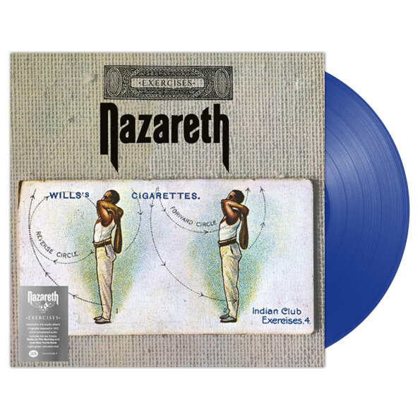 Виниловая пластинка NAZARETH / EXERCISES - BLUE VINYL (1LP)