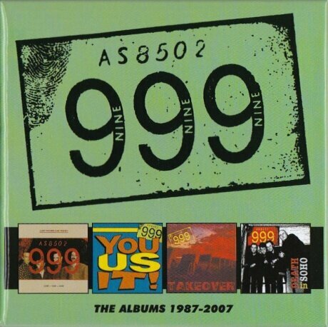 Компакт-Диски, CAPTAIN OI, 999 - The Albums 1987-2007 (4CD)