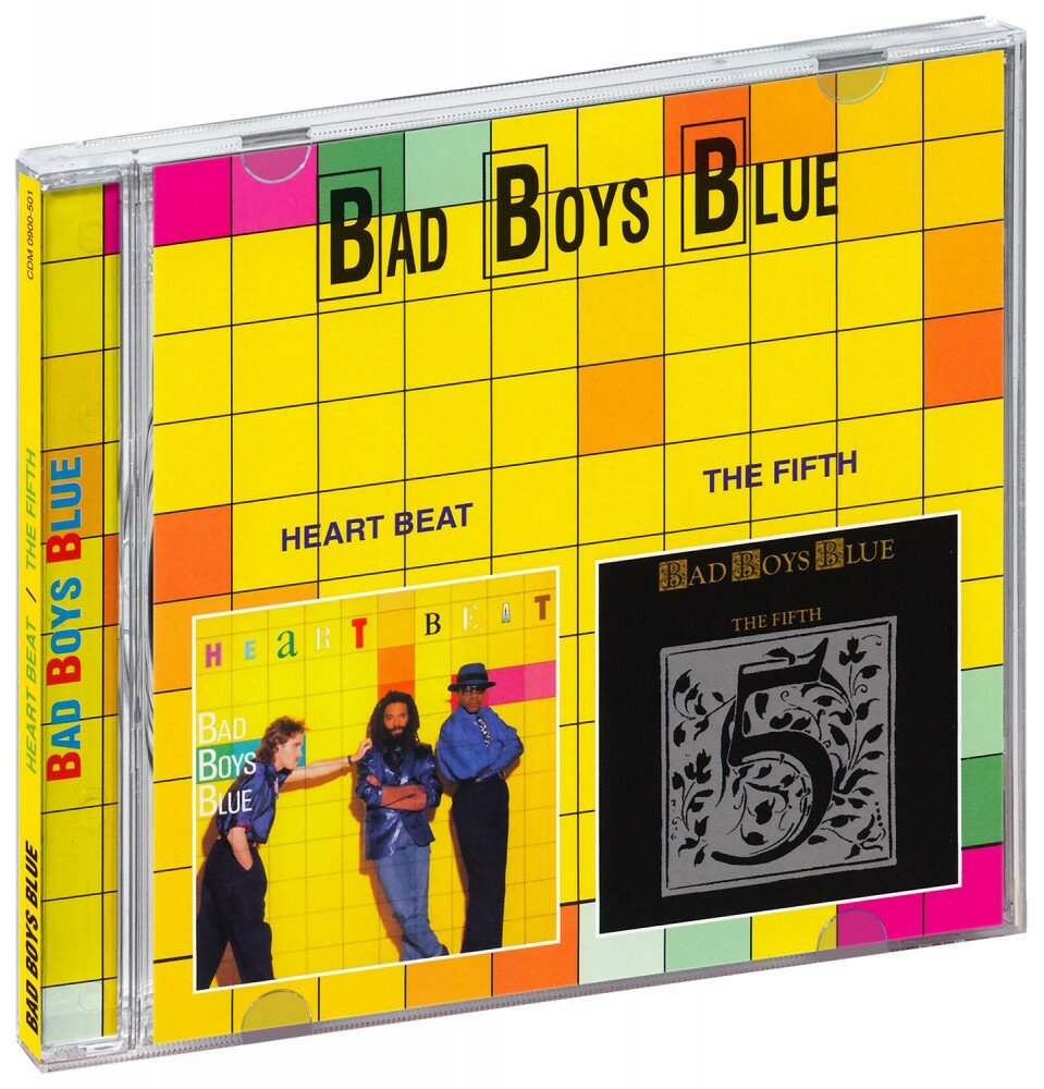 Bad Boys Blue. Heart Beat / The Fifth (CD) (1989 год, СД диск, CD Box)