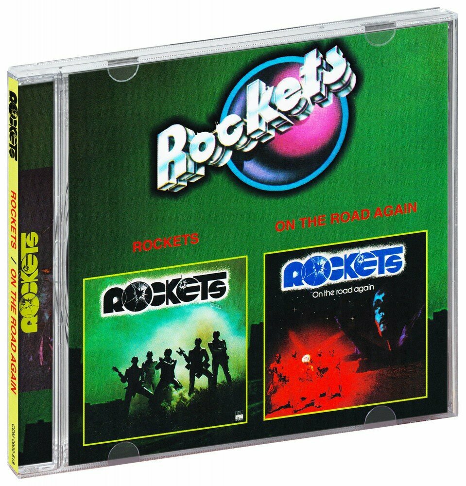 Rockets. Rockets / On The Road Again (CD) (1978 год, СД диск, CD Box)