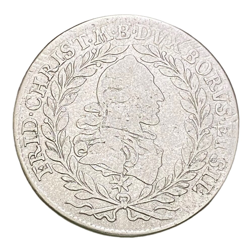 Германия, Бранденбург-Байрейт 20 крейцеров 1764 г. (CLR)