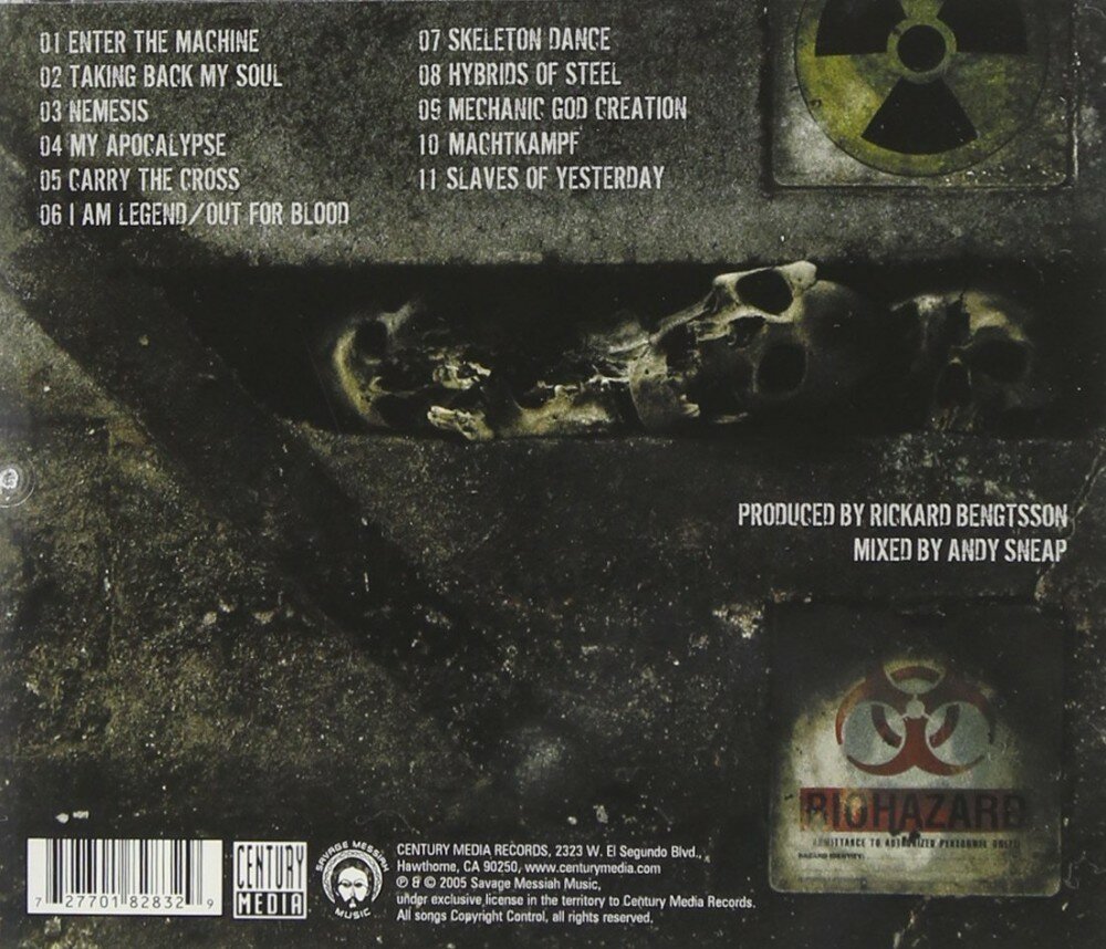Arch Enemy. Doomsday machine (CD) (СД диск, CD Box, Россия, Century Media Records) — фото 1