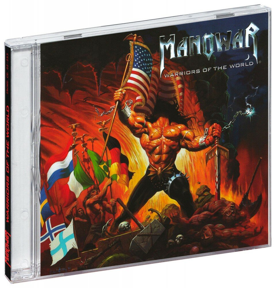 Manowar. Warriors of the World (CD) (СД диск, CD Box, Россия)