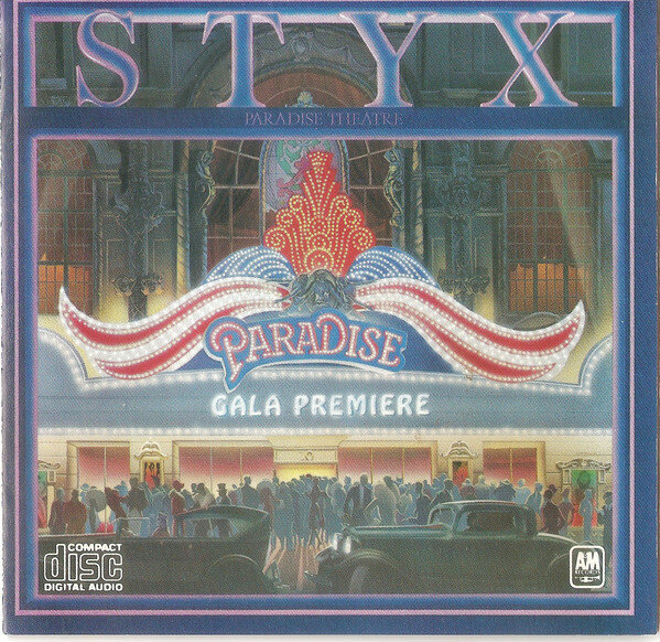 Styx 'Paradise Theatre' CD/1980/1991/Rock/US