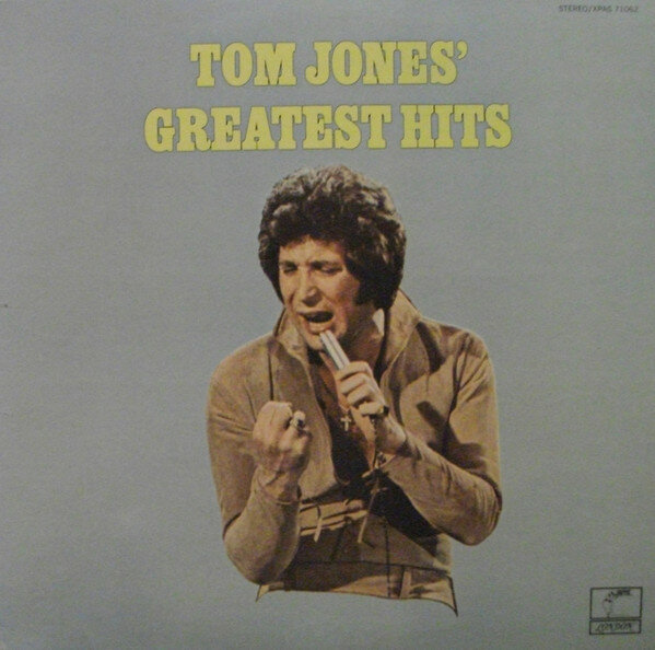 Tom Jones 'Greatest Hits' LP/1973/1974/Pop/India/Nm