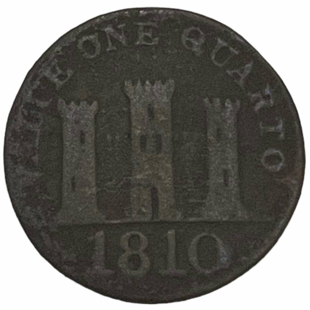 Гибралтар 1 кварто 1810 г. (2)