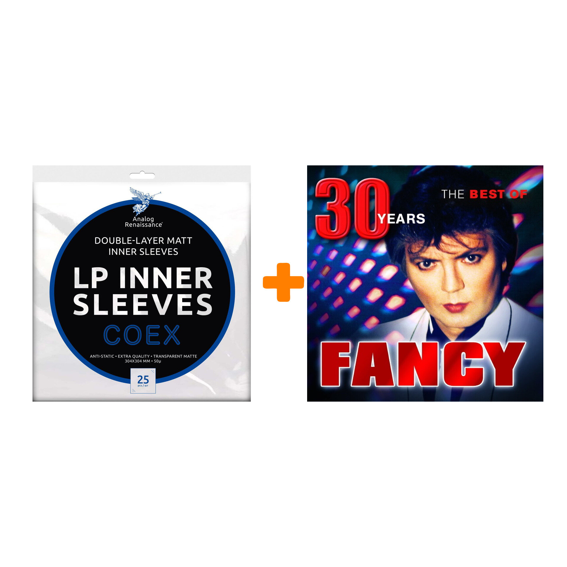 FANCY The Best Of 30 Years LP + Конверты внутренние COEX для грампластинок 12" 25шт Набор