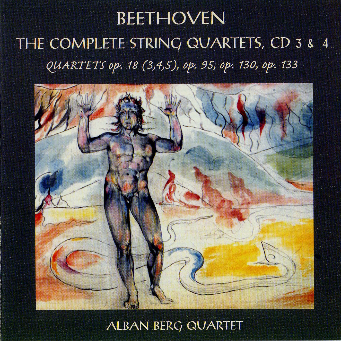 Ludwig van Beethoven 'The Complete String Quartets'Alban Berg Quartett 3,4' 2CD/1999/Classic/Россия