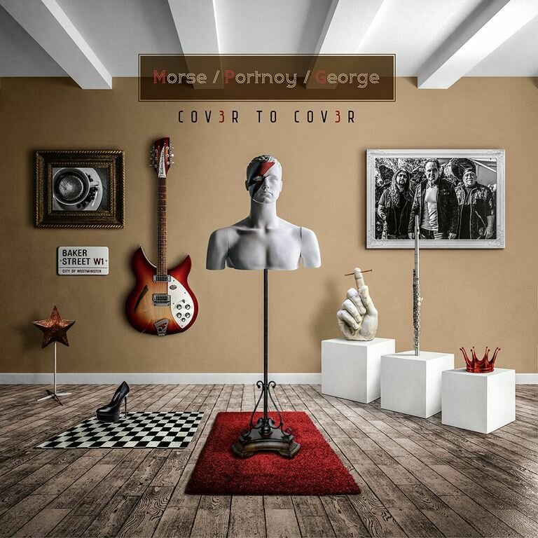 Фирменное издание Morse / Portnoy / George - Cov3r To Cov3r CD