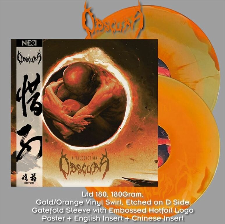Виниловая пластинка OBSCURA - A valediction 2-LP Swirl