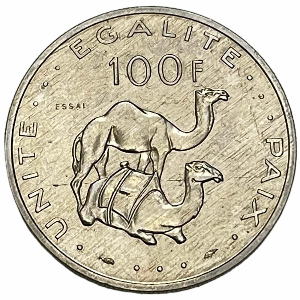 Джибути 100 франков 1977 г. Essai (Проба)