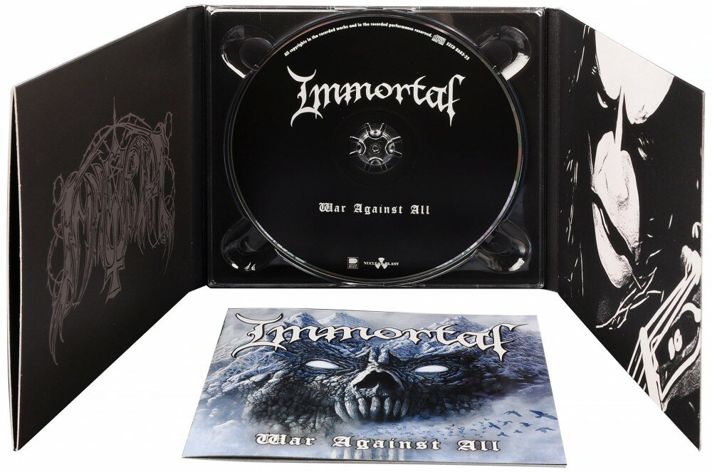 Immortal. War Against All (CD) (СД диск, Картонный бокс (digipack)) — фото 1