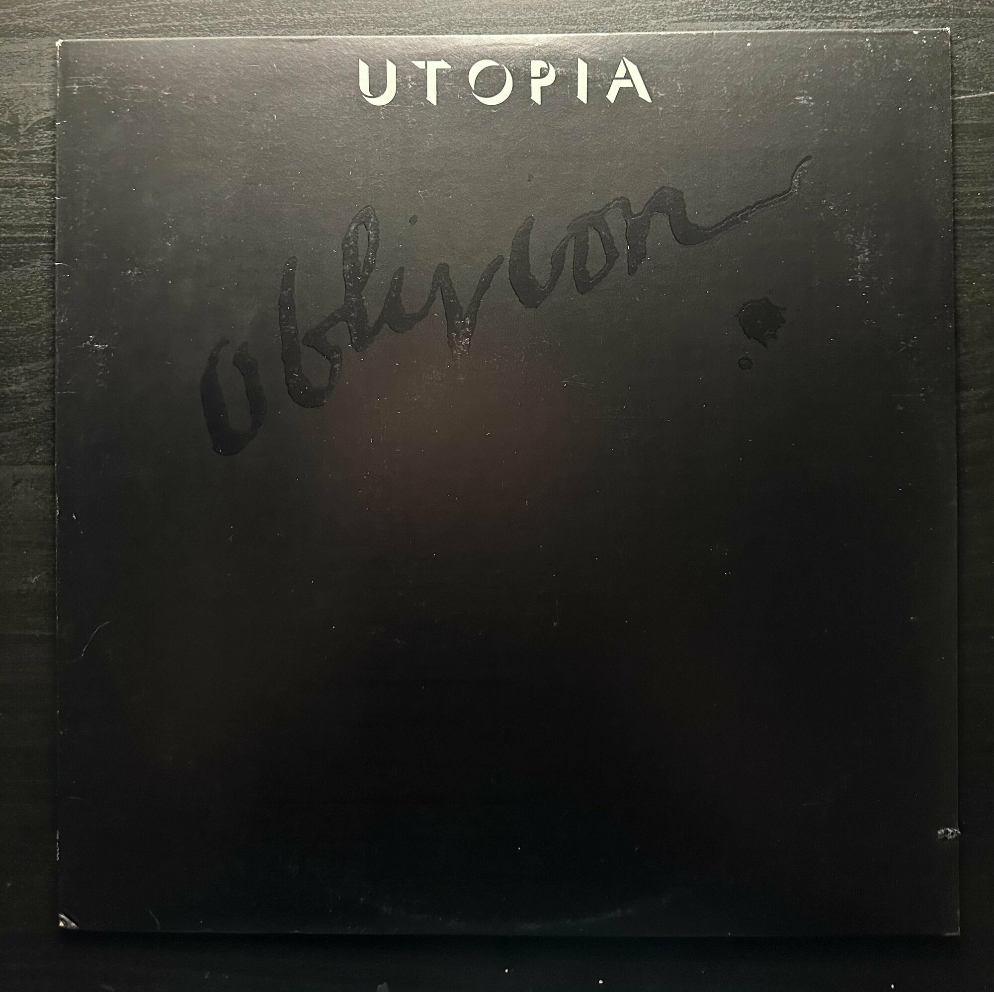 Виниловая пластинка Utopia Oblivion (США 1983г.)