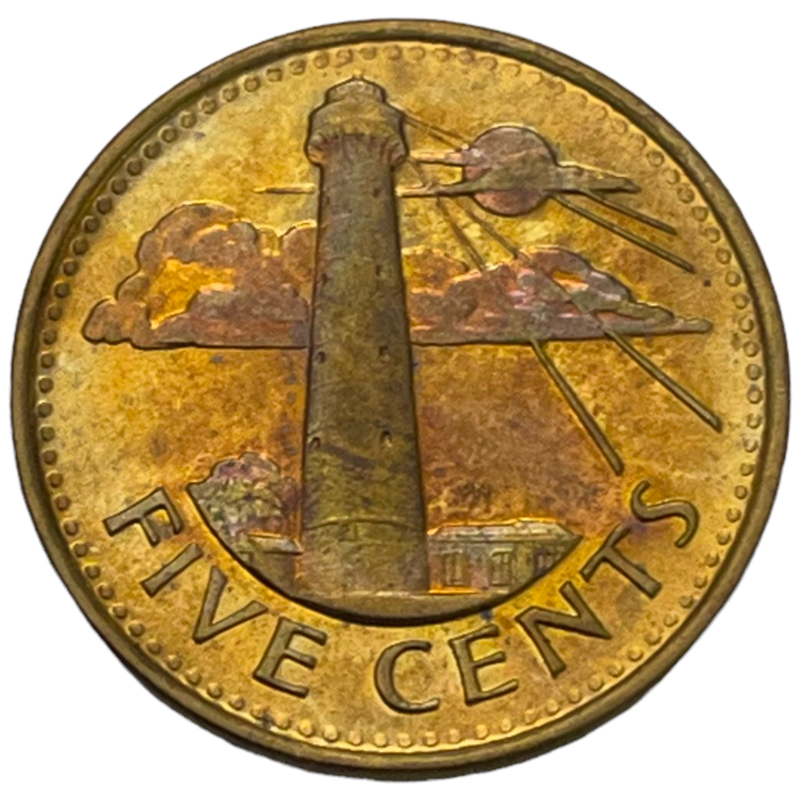 Барбадос 5 центов 2008 г.