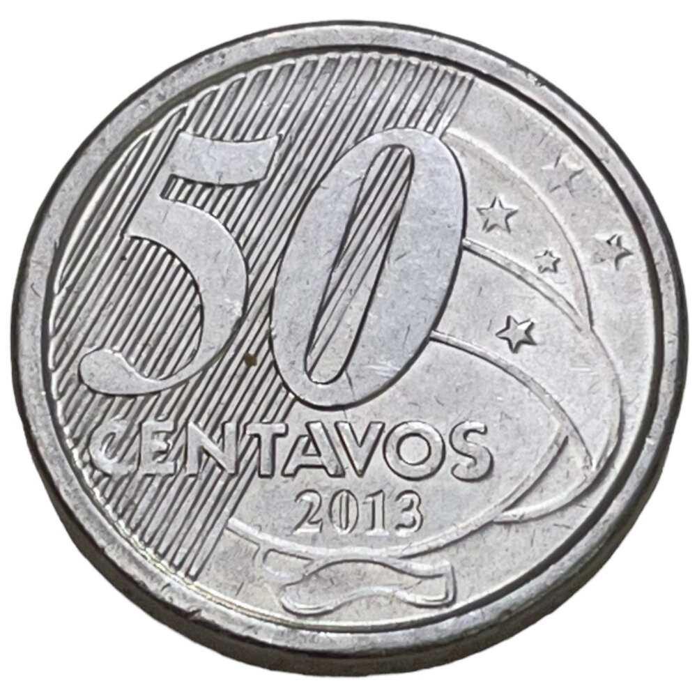 Бразилия 50 сентаво 2013 г.