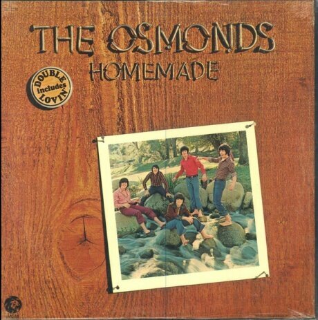 Старый винил, MGM Records, THE OSMONDS - Homemade (LP , Used)