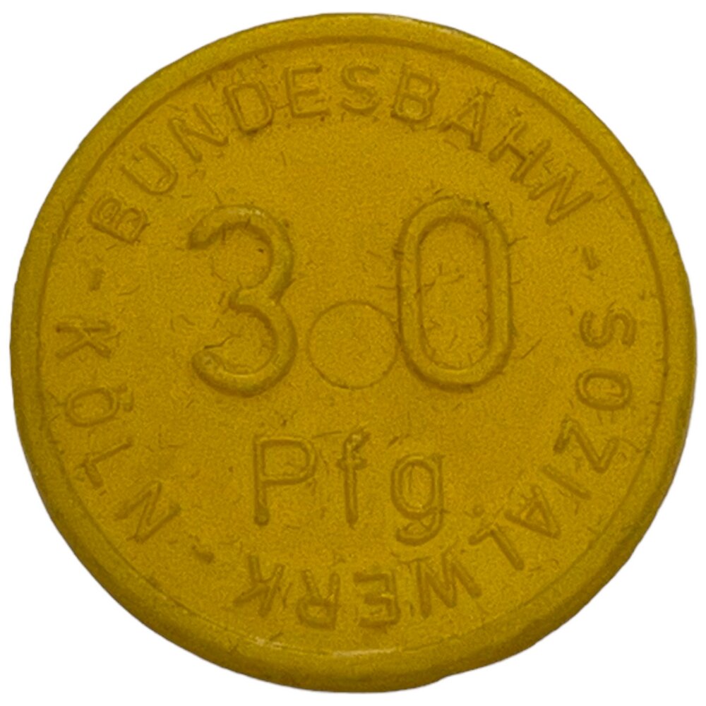 Германия, Кёльн 30 пфеннигов 1917-1941 гг. (Минеральный источник Rhenser)