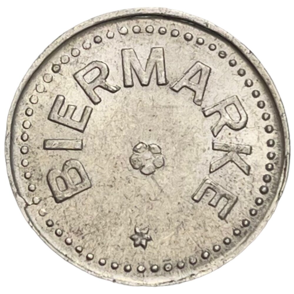 ФРГ, Берлин пивная марка (пивной жетон) 1949-1990 гг.