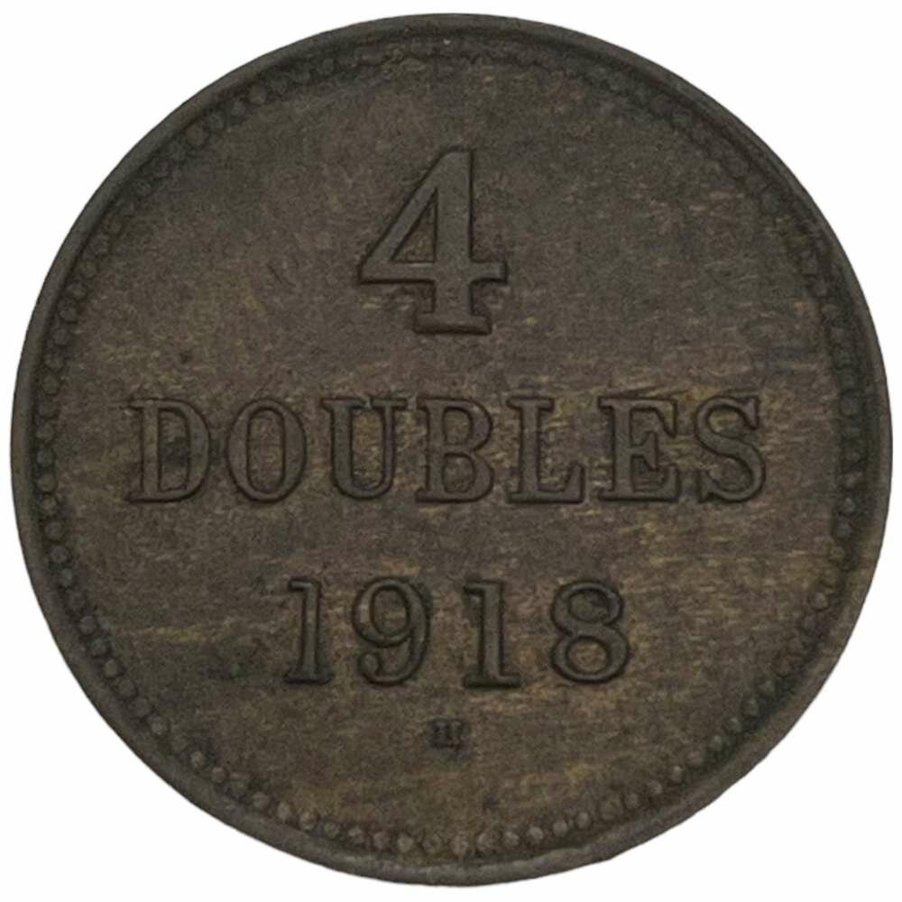 Гернси 4 дубля 1918 г. (H)