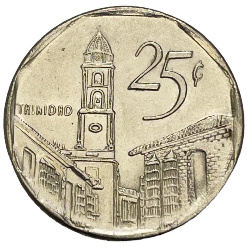 Куба 25 сентаво 2003 г.