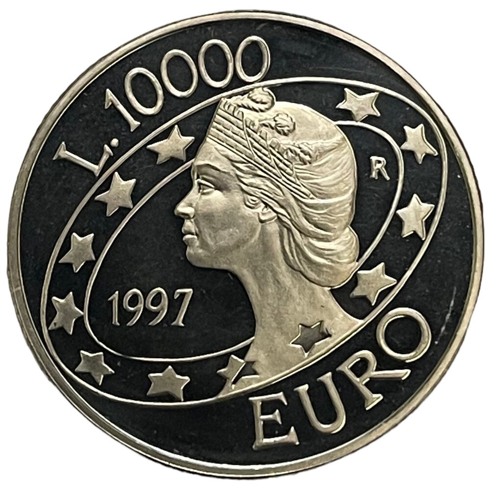 Сан-Марино 10000 лир 1997 г. (Евро) (Proof)