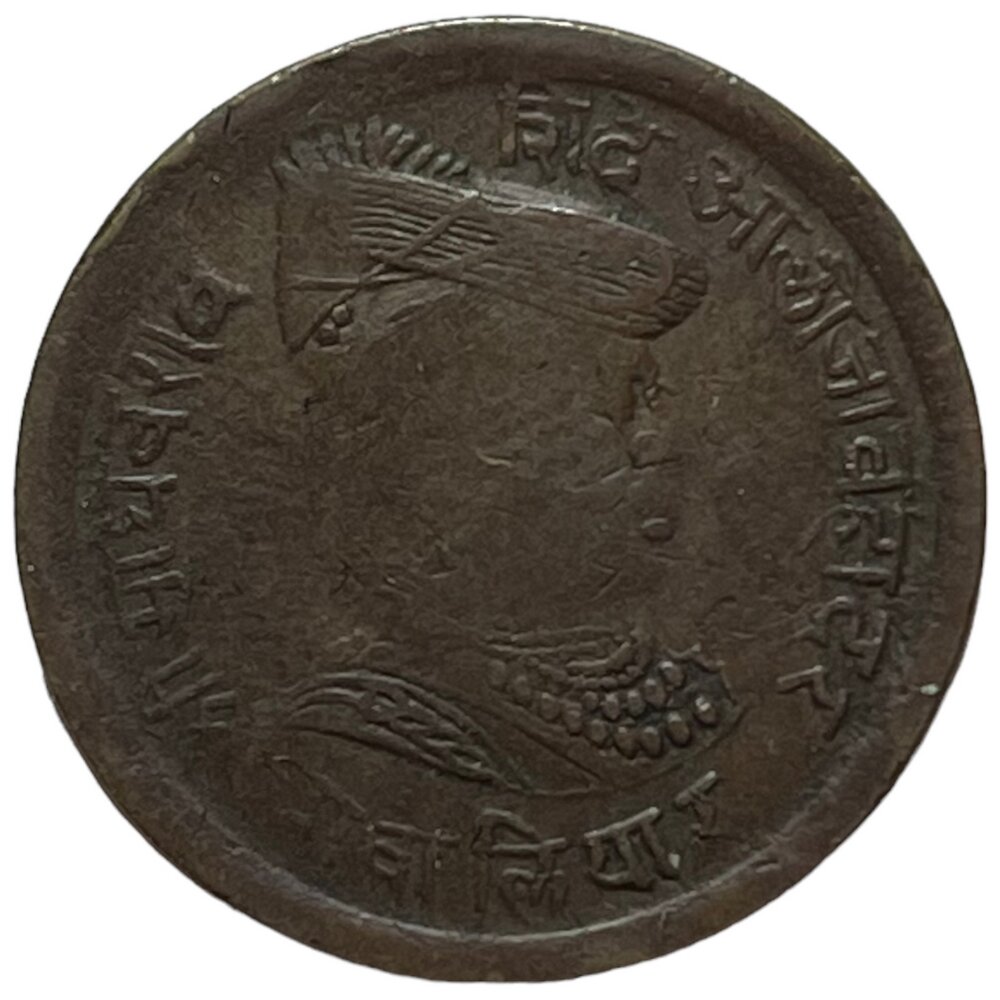 Индия, Гвалиор 1/4 анны 1917 г. (VS 1974) (2)