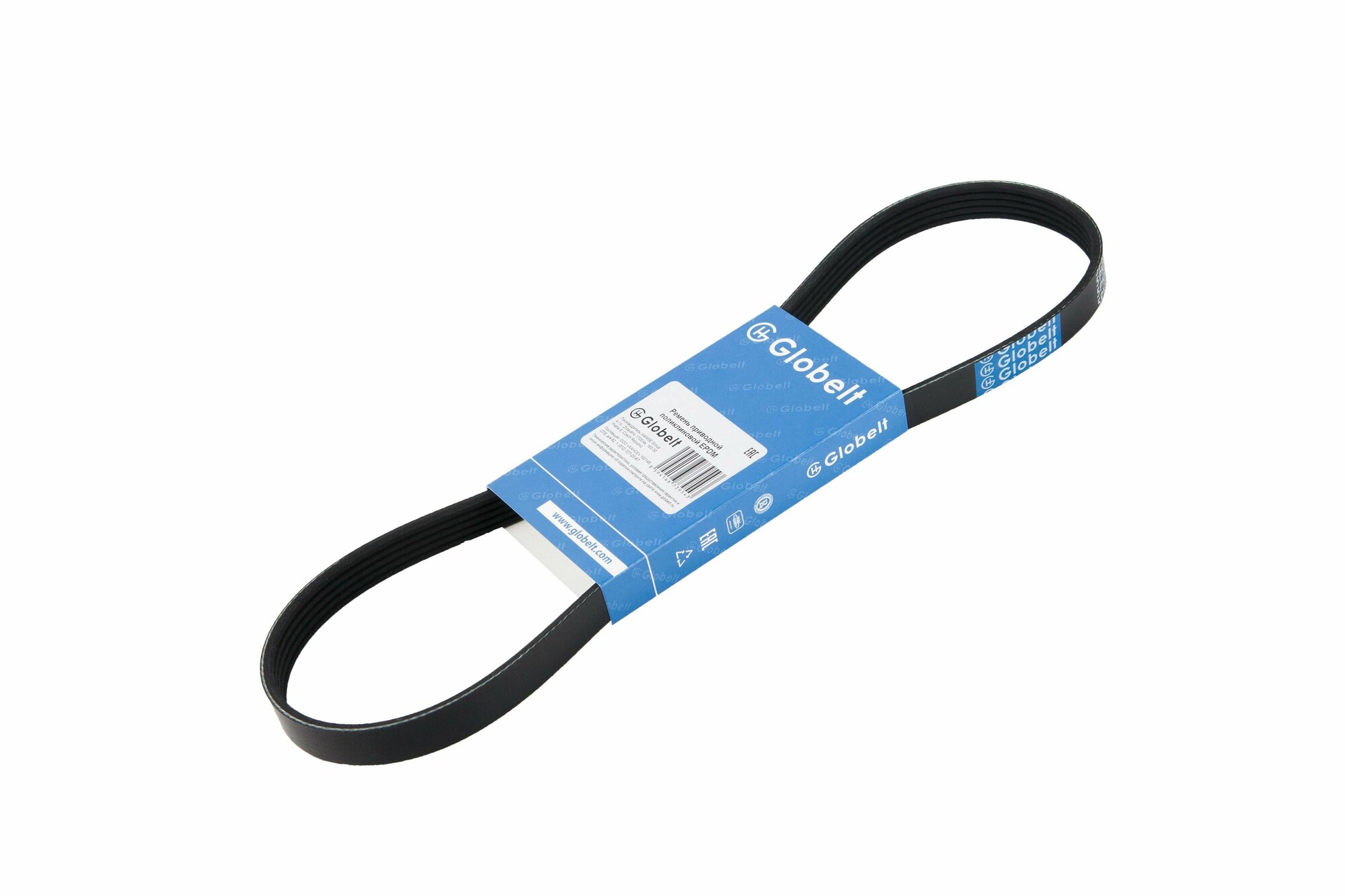 Ремень поликлиновой ( ручейковый ) Globelt 5PK875 EPDM