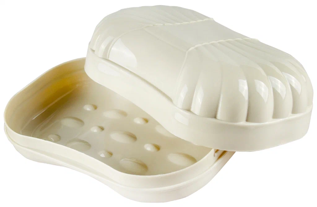 Мыльница Альтернатива Фигурная, М916, бежевый