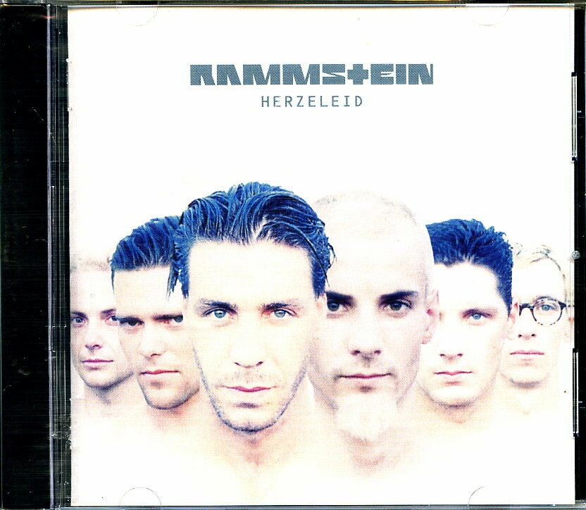 Музыкальный компакт диск RAMMSTEIN - Herzeleid 1996 г (производство Россия)