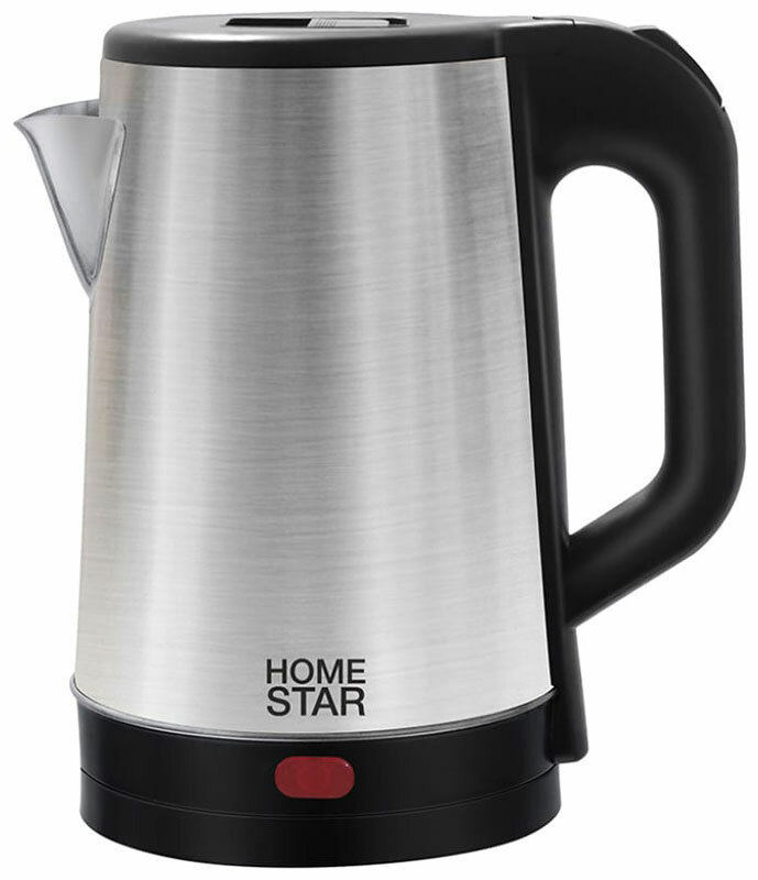 Чайник электрический Homestar HS-1041 1.8 л, черный (105220)