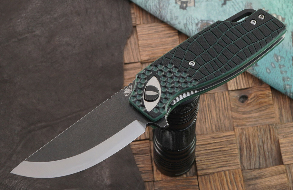 Складной нож Reptilian Рептилия-2, сталь D2, рукоять G-10