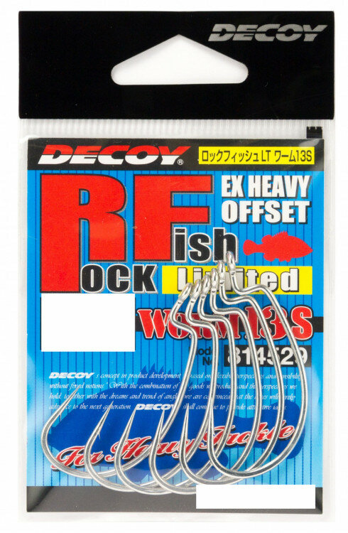 Крючок Decoy Worm 13S Rock fish Limited #1/0