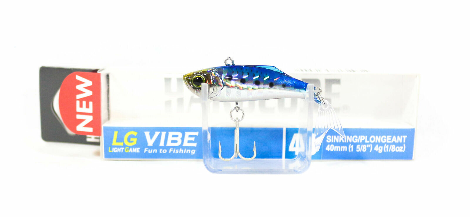 Воблер Yo-Zuri HARDCORE LG VIBE (S) 40mm 4г, F1202-HIW