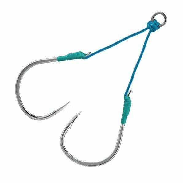 Крючок-ассист спарка BKK SF Lentus SF8063 M #3/0 (2 пары)