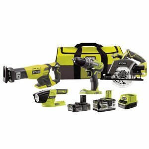 Набор инструментов Ryobi ONE+ R18CK4-252S