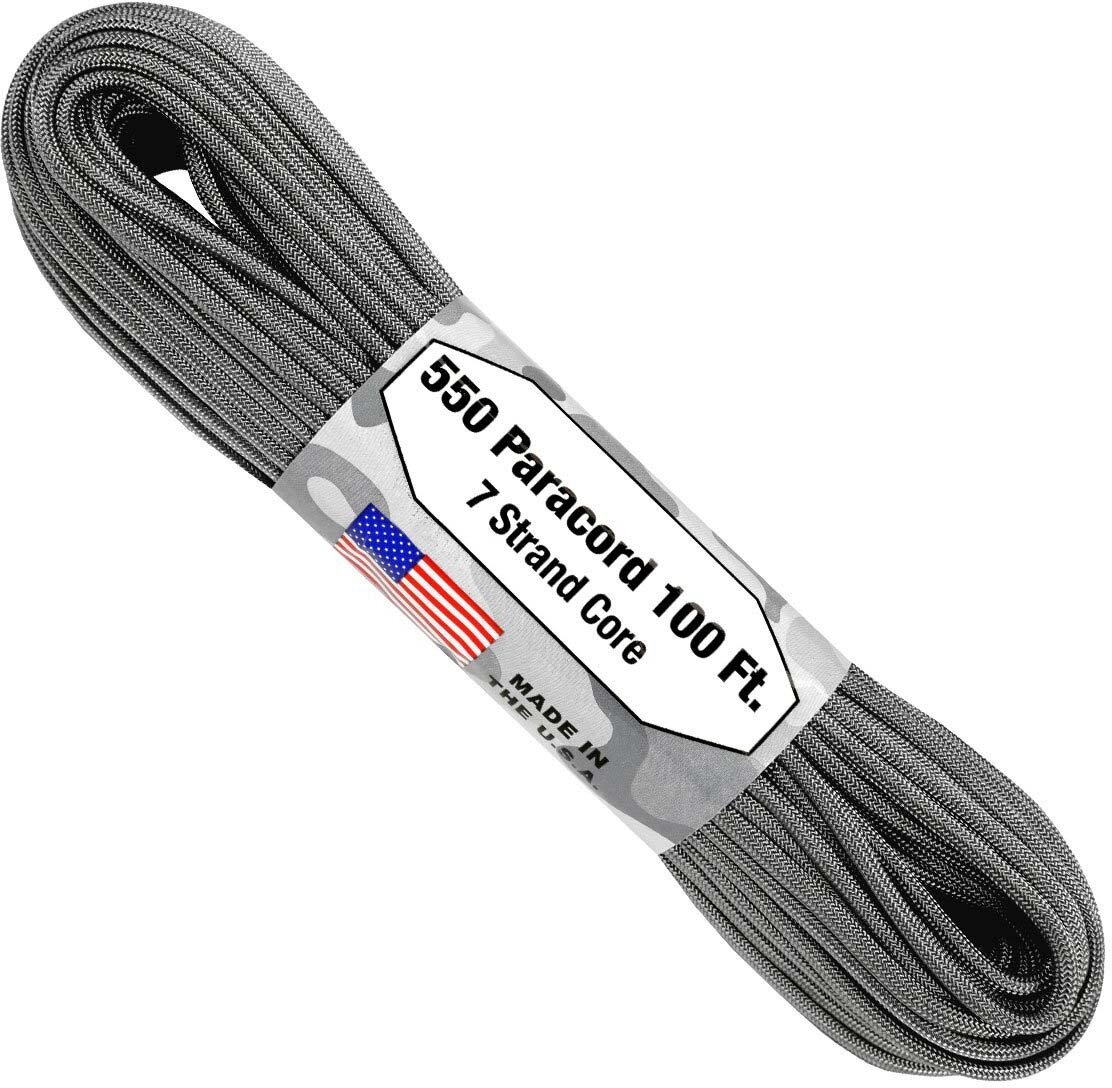 Паракорд Atwood Rope MFG 550 Graphite, 30 м