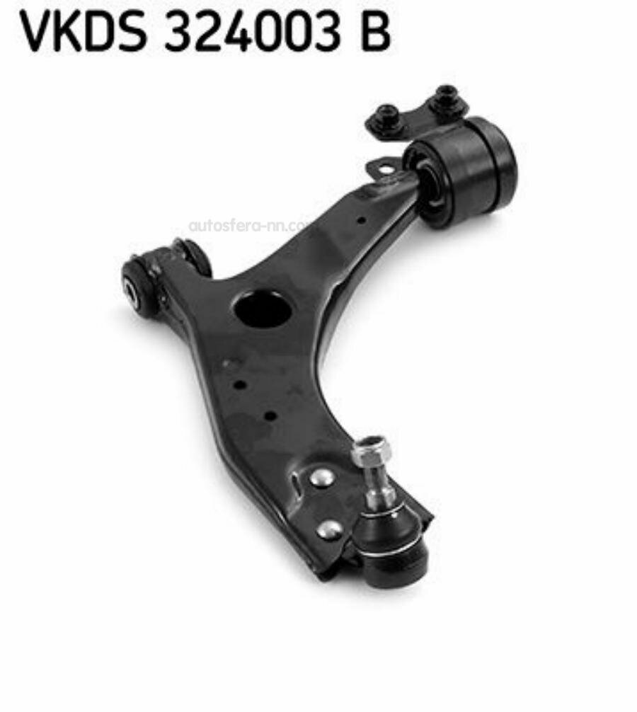 SKF VKDS324003B Рычаг лев. FORD FOCUS II, C-MAX/VOLVO S40 /конус 21мм/ 06=>