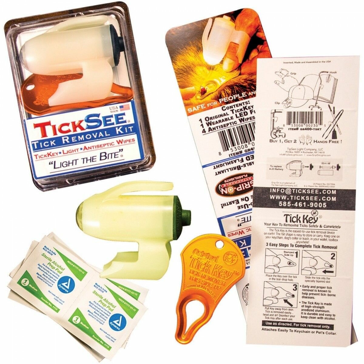 Набор для удаления клещей TipSee Light TickSee