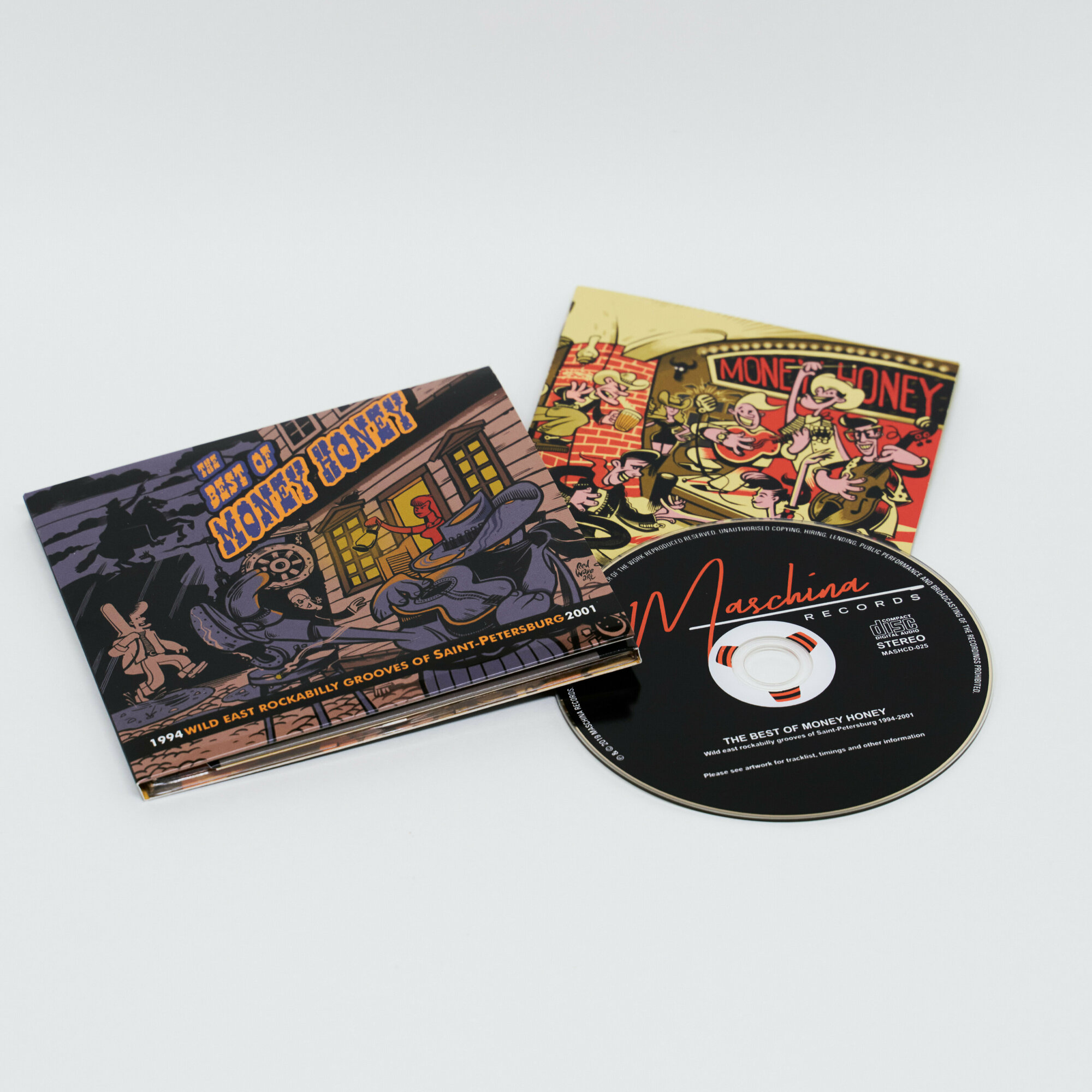 Компакт-диск: V/A - "The Best of MONEY HONEY 1994-2001" (2019) Limited Edition