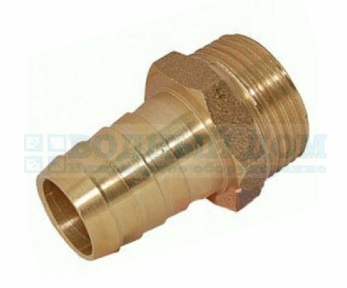 Штуцер пер/шланг нар. рез 3/4х14мм