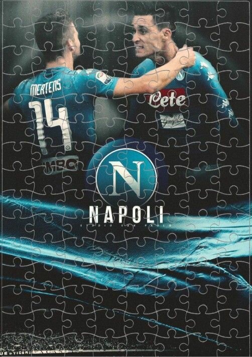 Пазл Наполи, SSC Napoli №10, А4