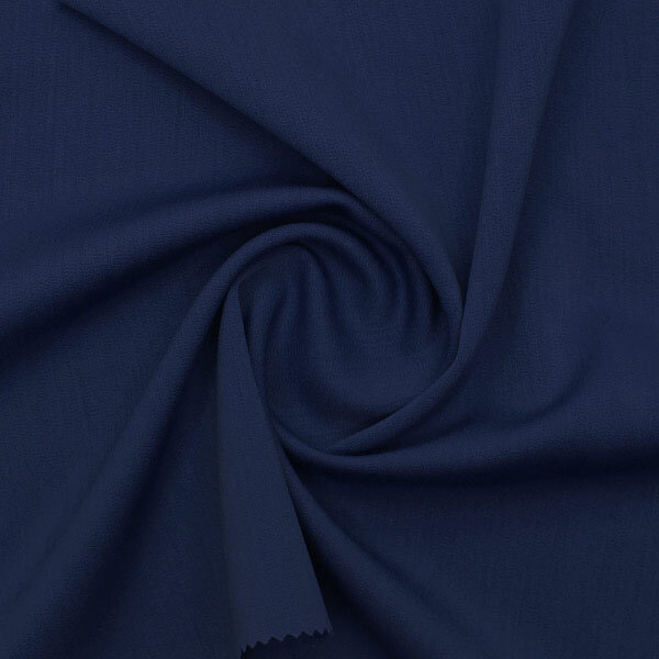 Ткань костюмная Ткани-100, тёмно-синяя, 47% Вискоза, 50% Полиэстер, 3% Эластан