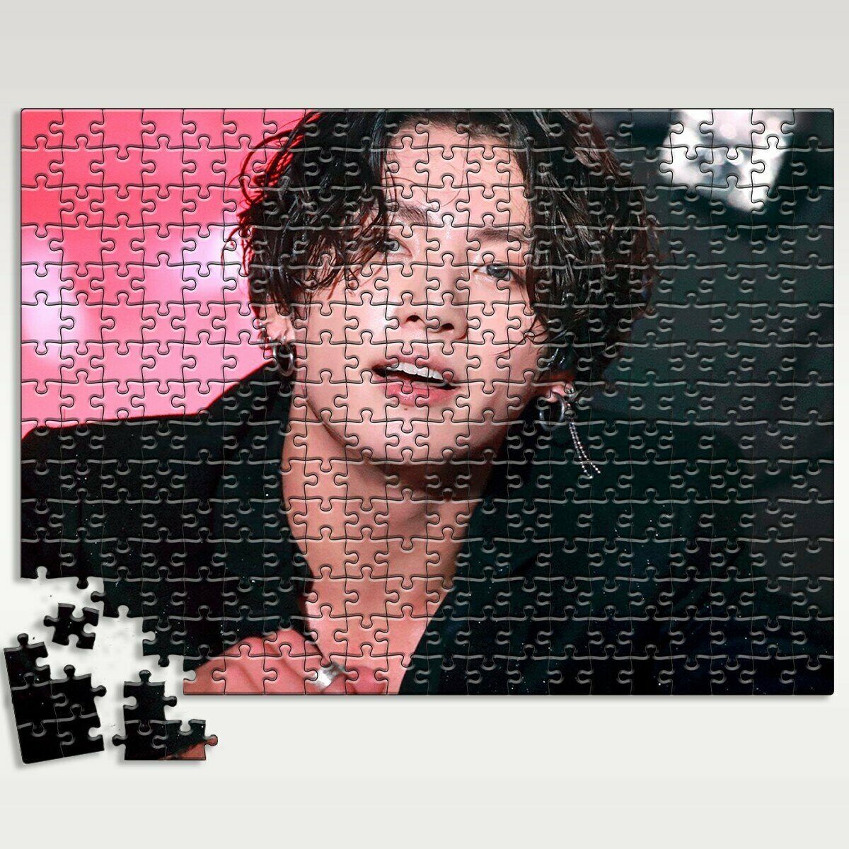 Пазл картонный А3: модель Музыка BTS Чонгук - 6039