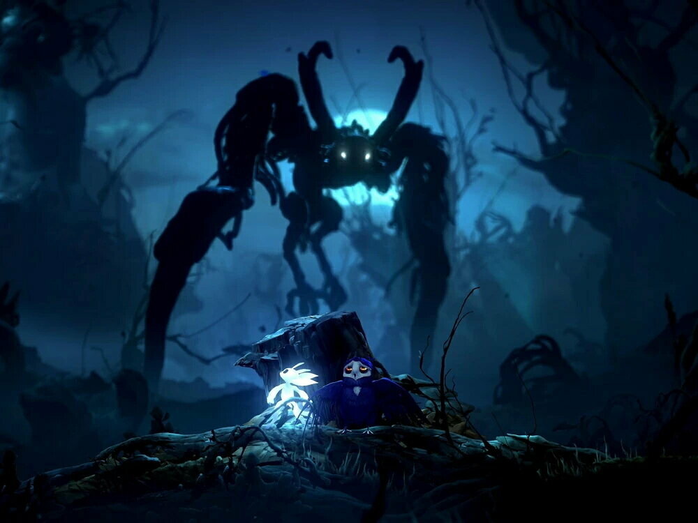 Плакат, постер Ori and the Will of the Wisps на бумаге, размер 21х30см