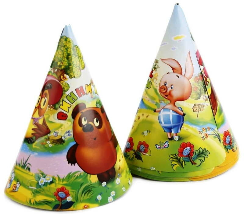 Колпак"Весел. празд."Винни Пух 182272